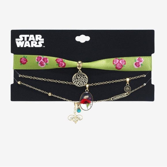 Hot Topic | Jewelry | Star Wars Padme Amidala Naboo Necklace Set ...